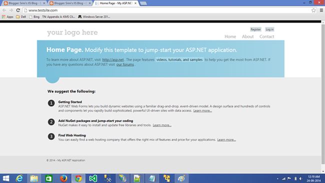 How To Access The Site Using Domain Name Instead Of Localhost In Iis
